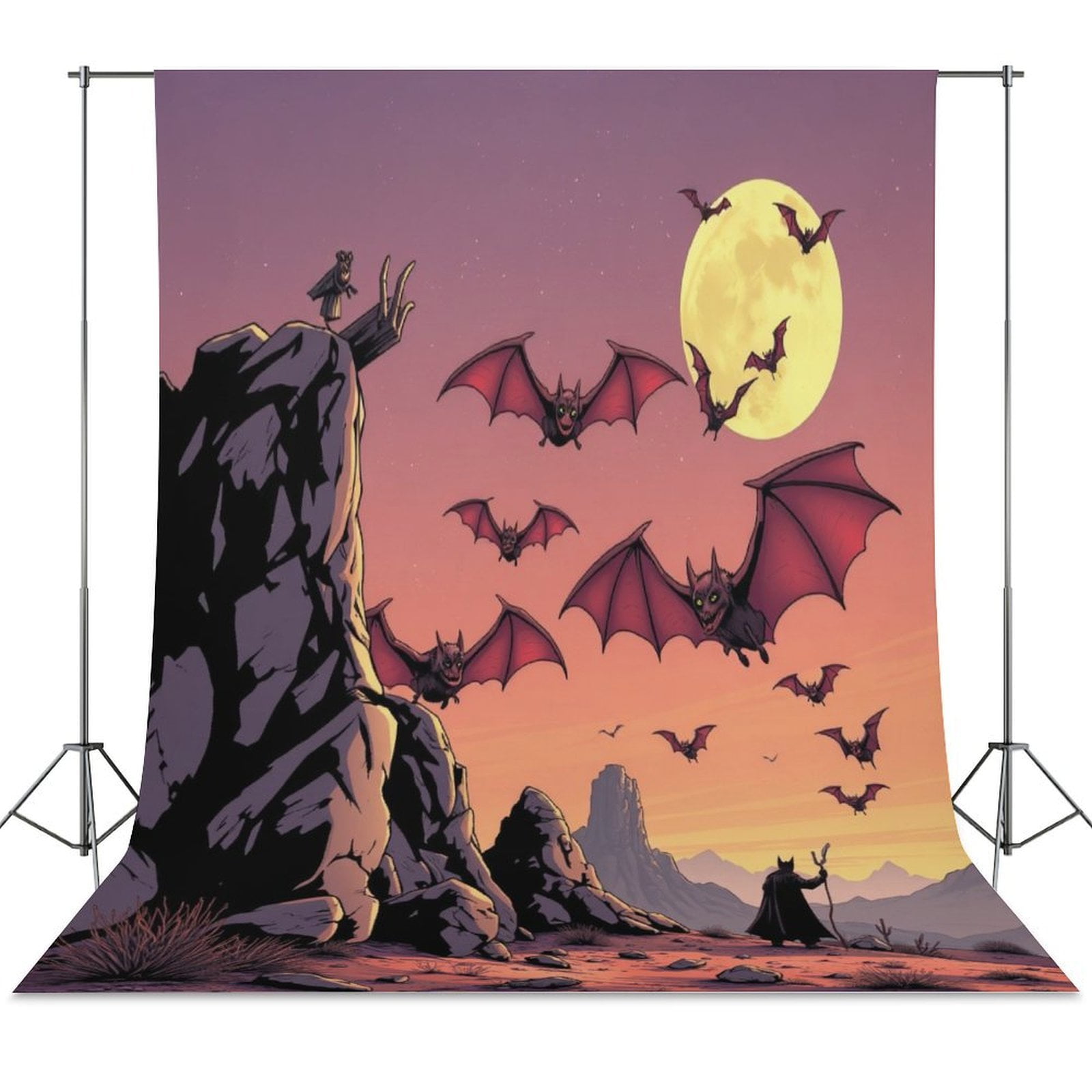 Bat Decorations BackdropPortrait Photography Background Photozone ...