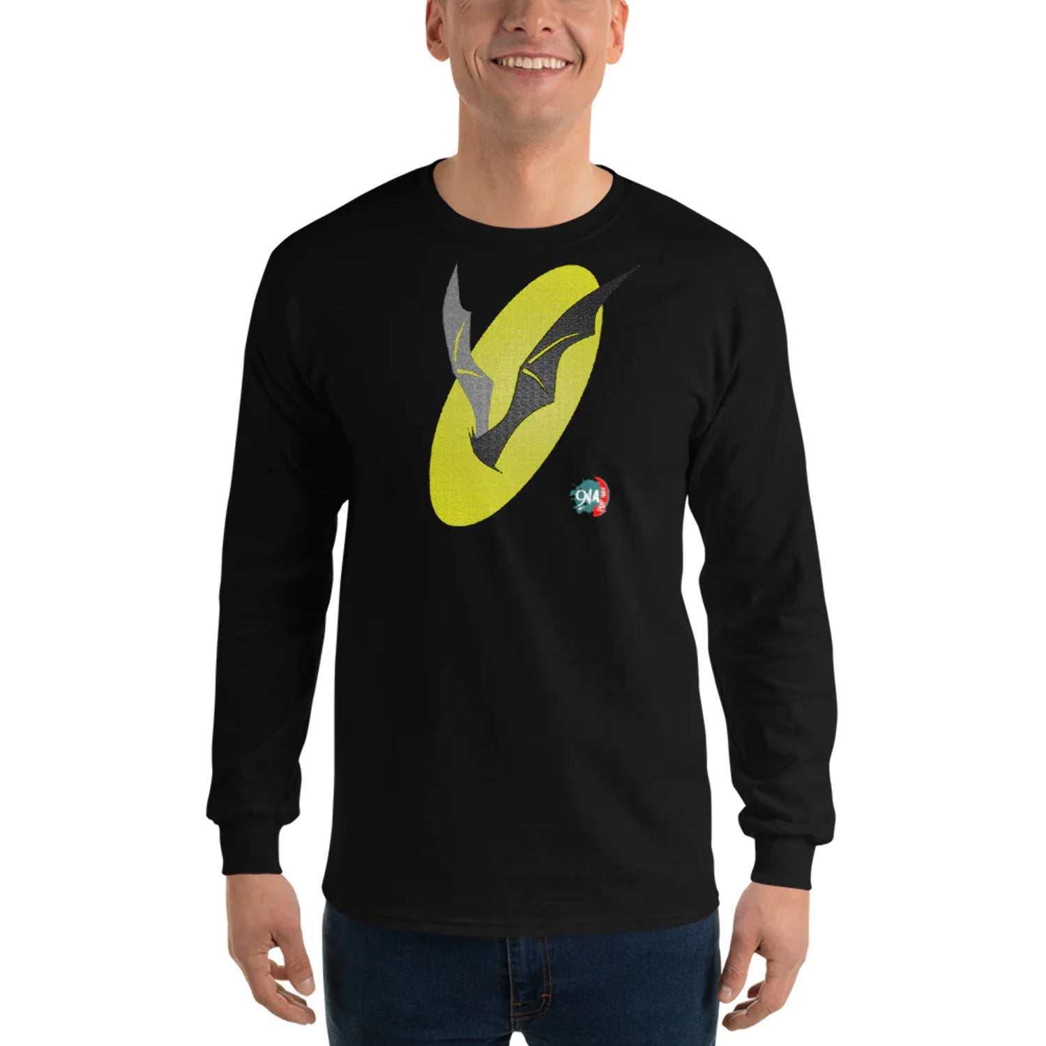 Bat Doodle Heavy Metal Long Sleeve Shirt - Walmart.com