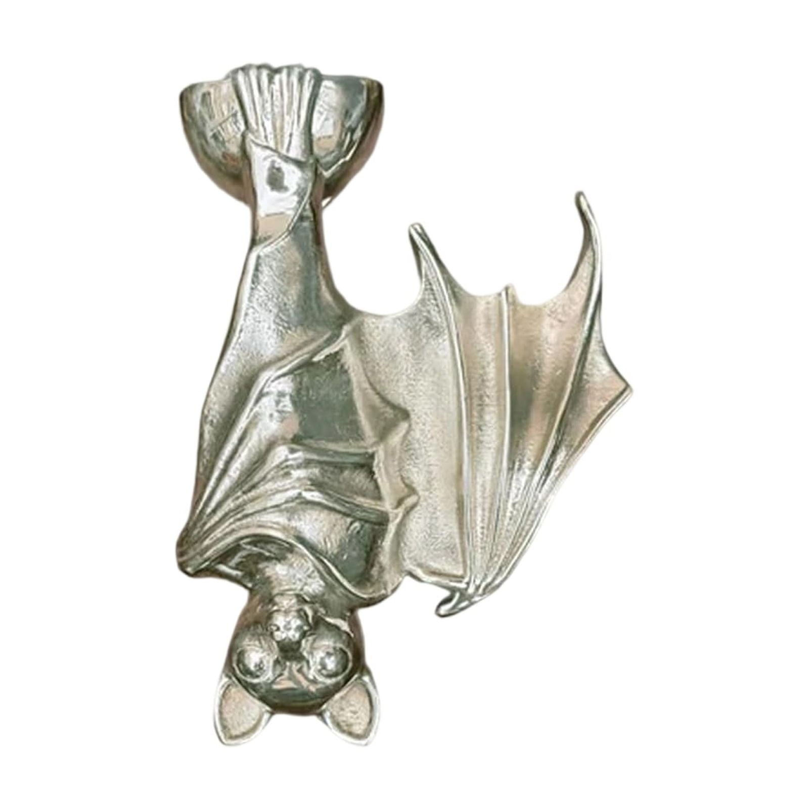 Bat Door Knocker with Unique Upside-Down Shape, One Wing Gracefully ...