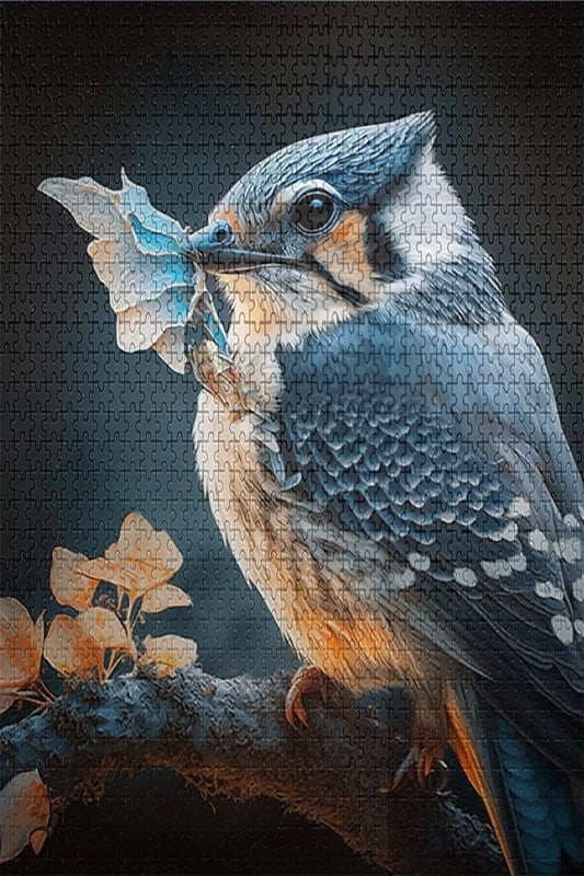 Bat Eating Falcon Bird Animal Jigsaw Puzzles 500 Pieces For Adults ...