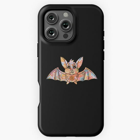 Bat Floral Phone Case for iPhone 16 15 14 13 12 11 Pro Max M5908480 ...
