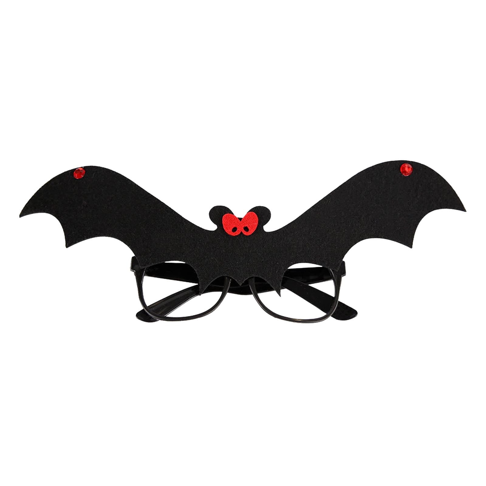 Bat Glasses Party Prom Jewelry With Black Bat Glasses Frame Photo Props ...