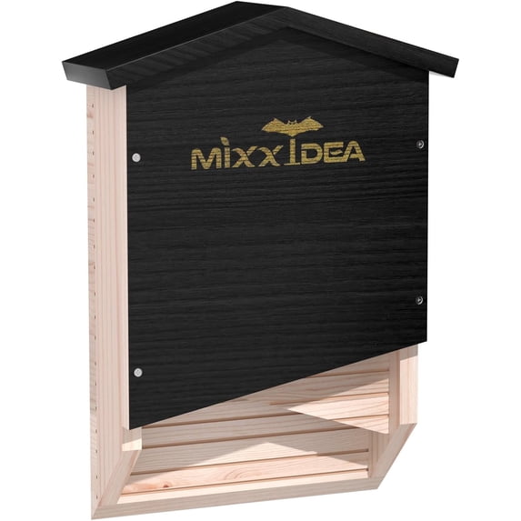 Bat House Bat Box Double Chamber Outdoor House Nursery Bat Shelter ...