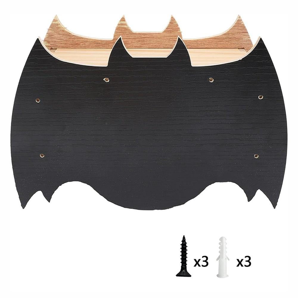 Bat House Handcrafted Wooden Weather Proof Easy To Install Bat Shaped ...