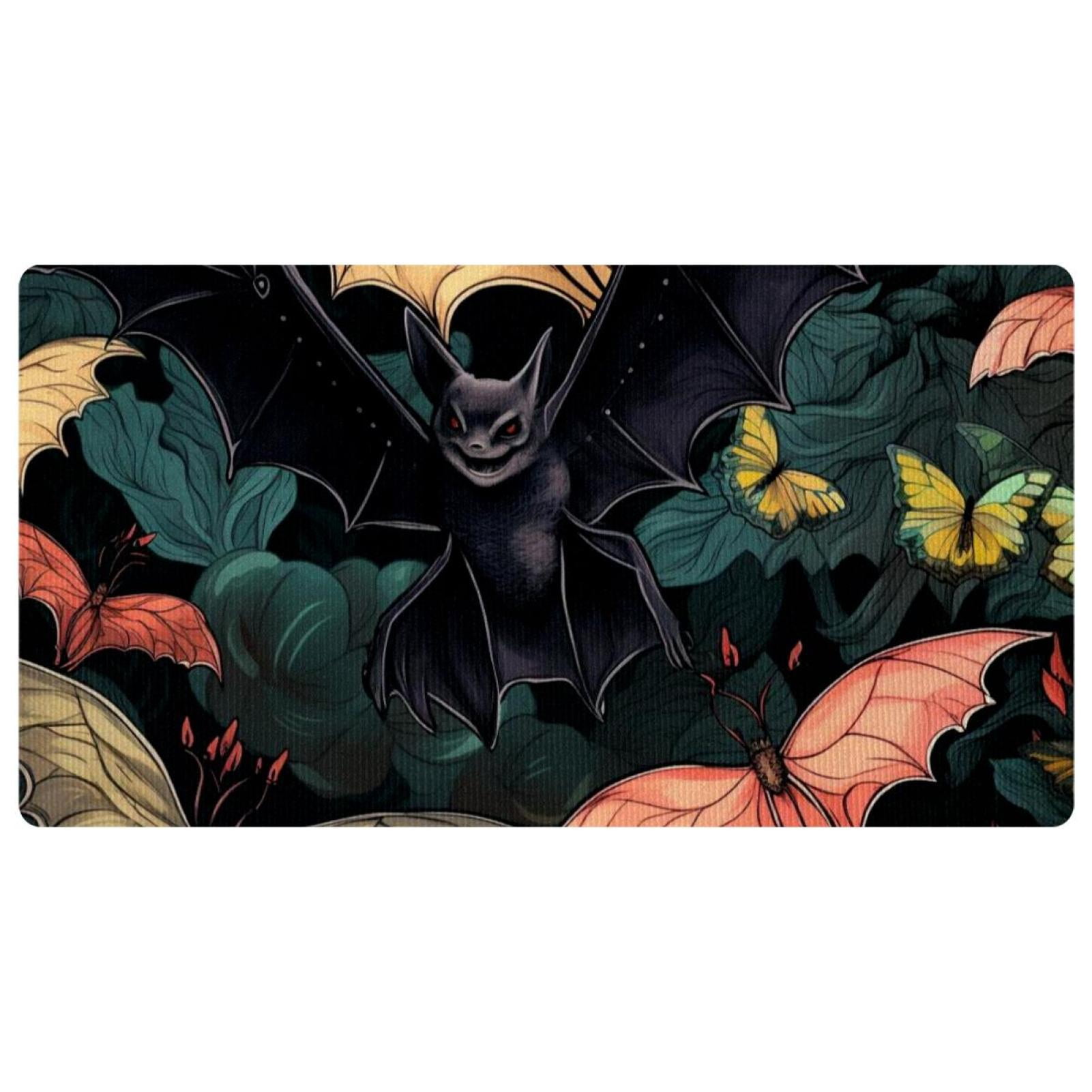 Bat Kitchen Rug, Absorbent Runner Mat for Floor, Washable Standing Mats ...