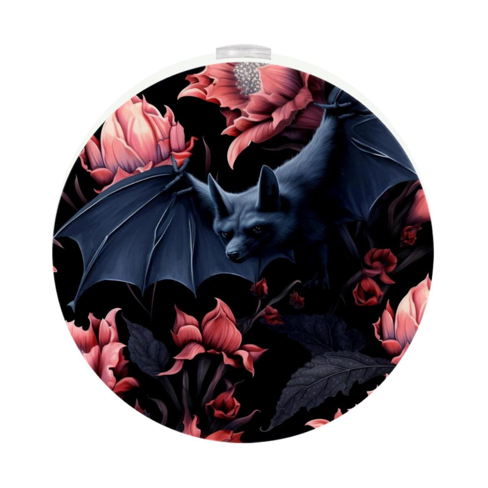 Bat LED Round Night Light-2PCS: Bright and Energy Efficient ...