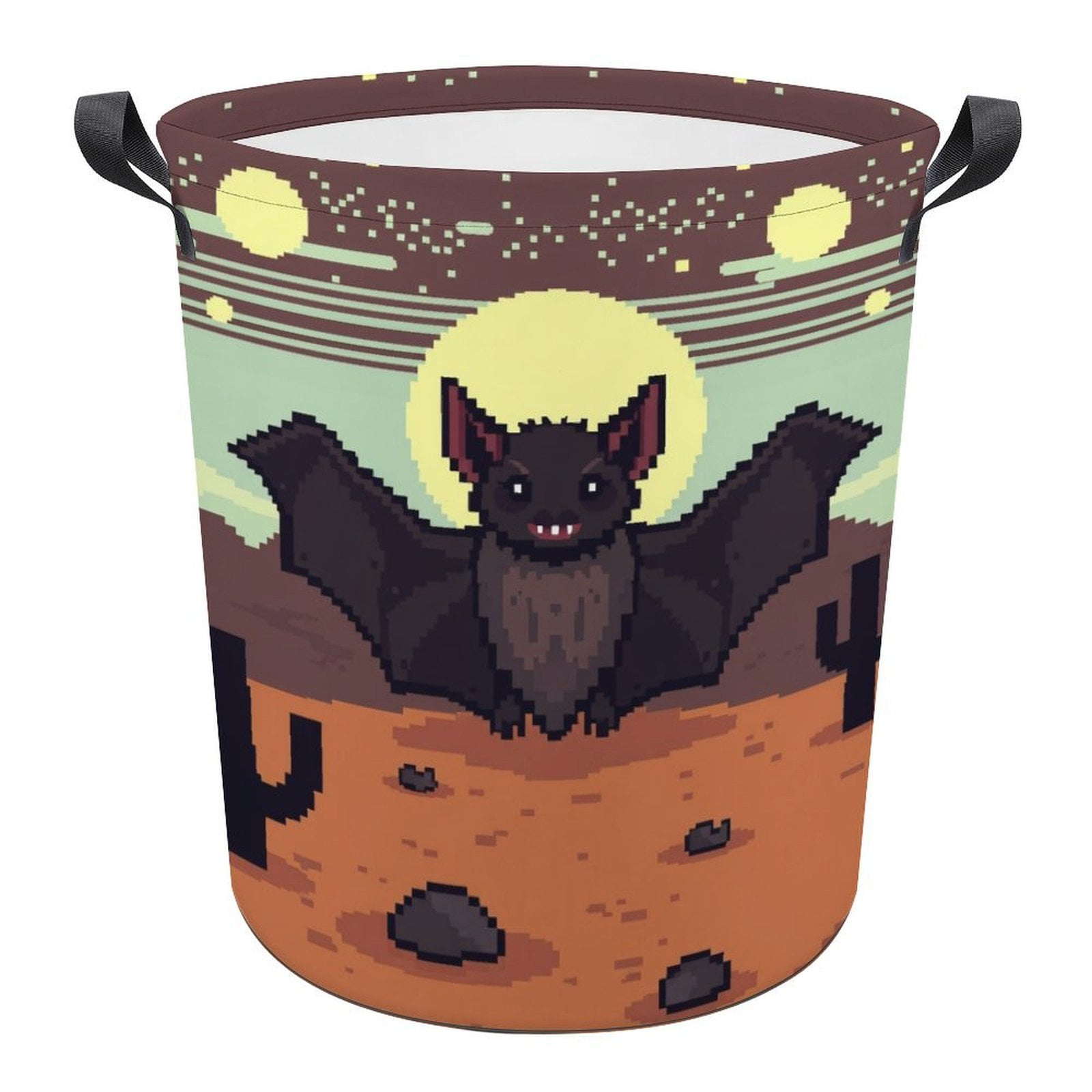 Bat Laundry Basket Collapsible Animated Clothes Hamper for Nursery Kids ...