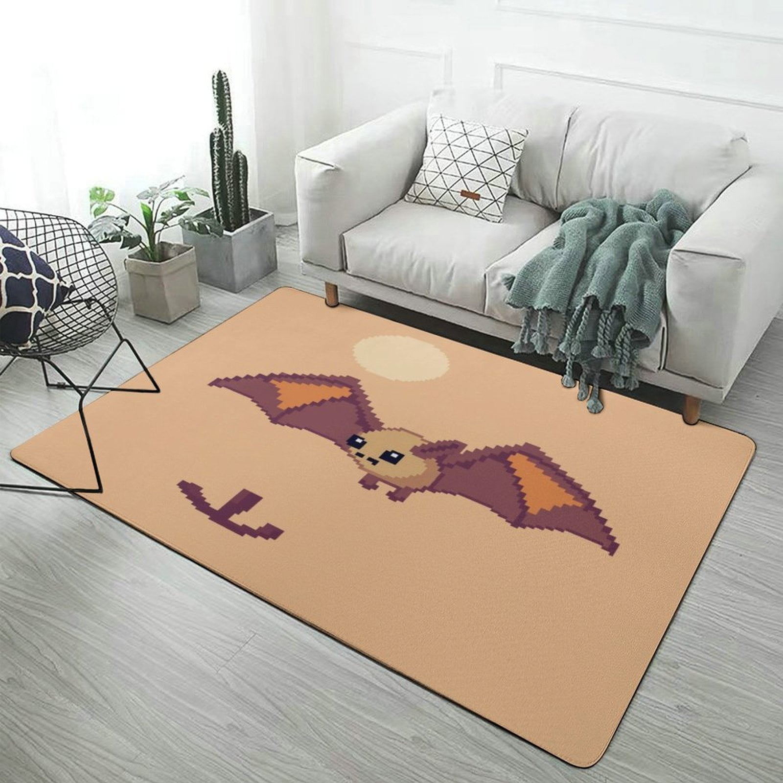 Bat Light Luxury Home Carpets Living Room Ration Large Rugs Modern ...