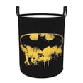Bat-,Menn 3d Graphic Flame Laundry Basket Fire Flame Clothes Hamper ...