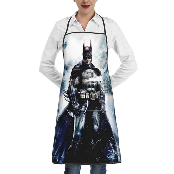 Bat-,Menn Apron With 2 Pockets For Cooking Baking Painting For Men ...