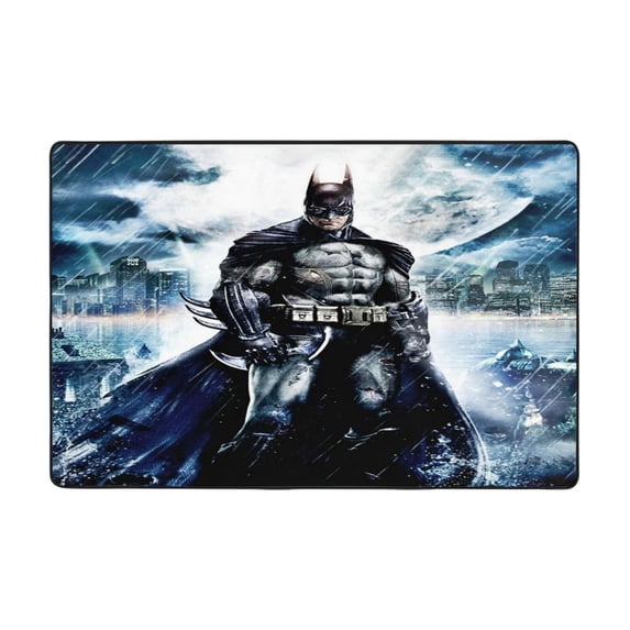 Bat-,Menn Area Rugs Kid Bedroom Soft Mat Carpet Non-Slip Washable Bath ...
