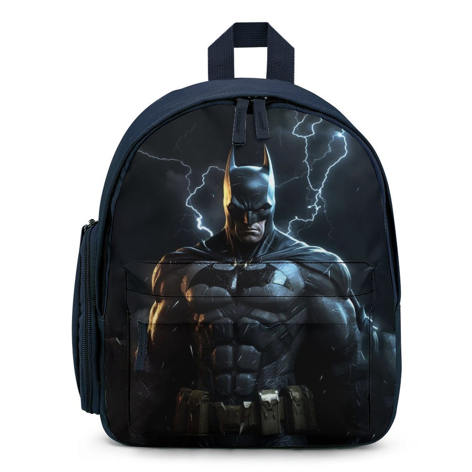 Bat-,Menn Backpack for Men Women Small Bookbag with Front Pocket ...