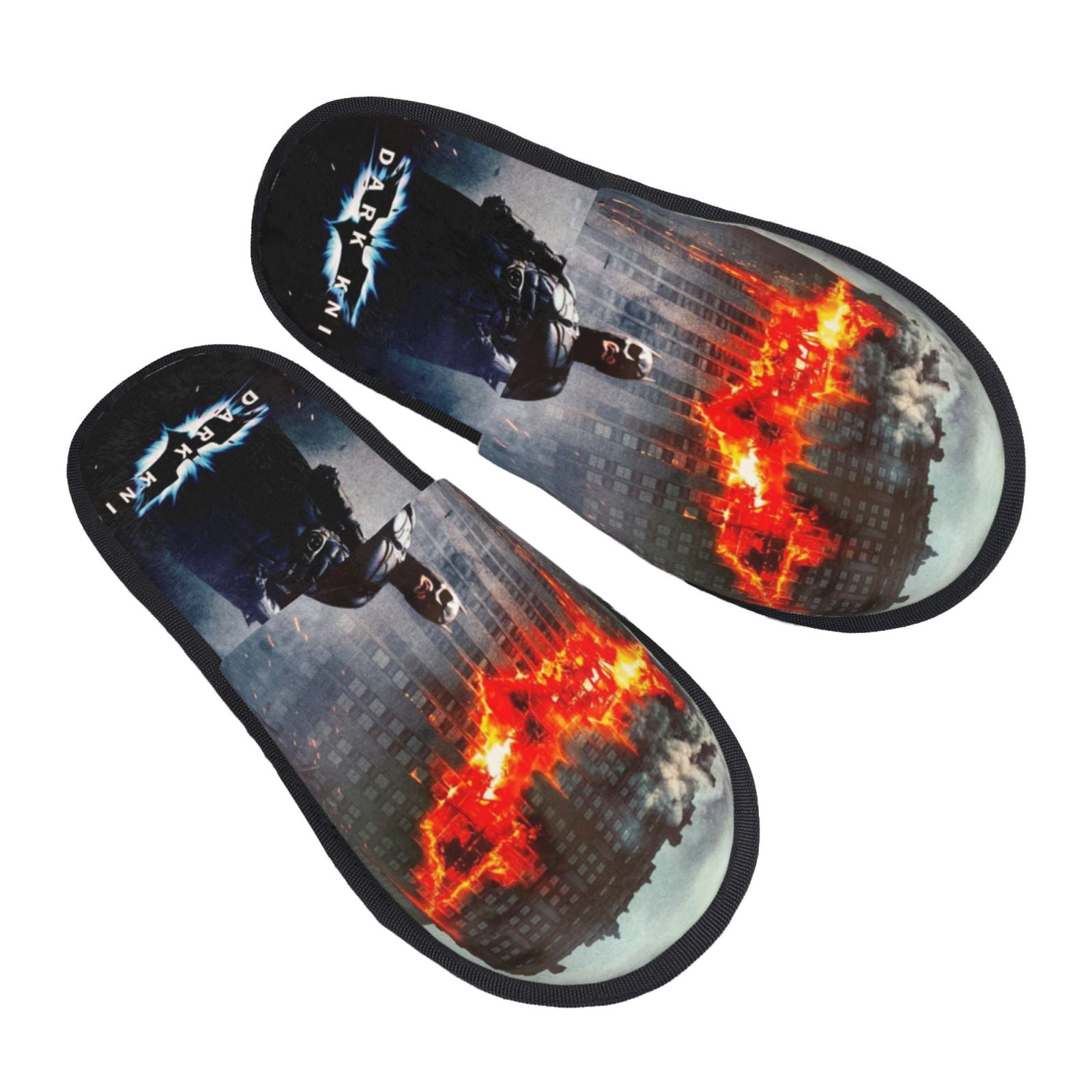 Bat-,Menn House Slippers For Women Men Indoor Outdoor-Cute Cotton ...