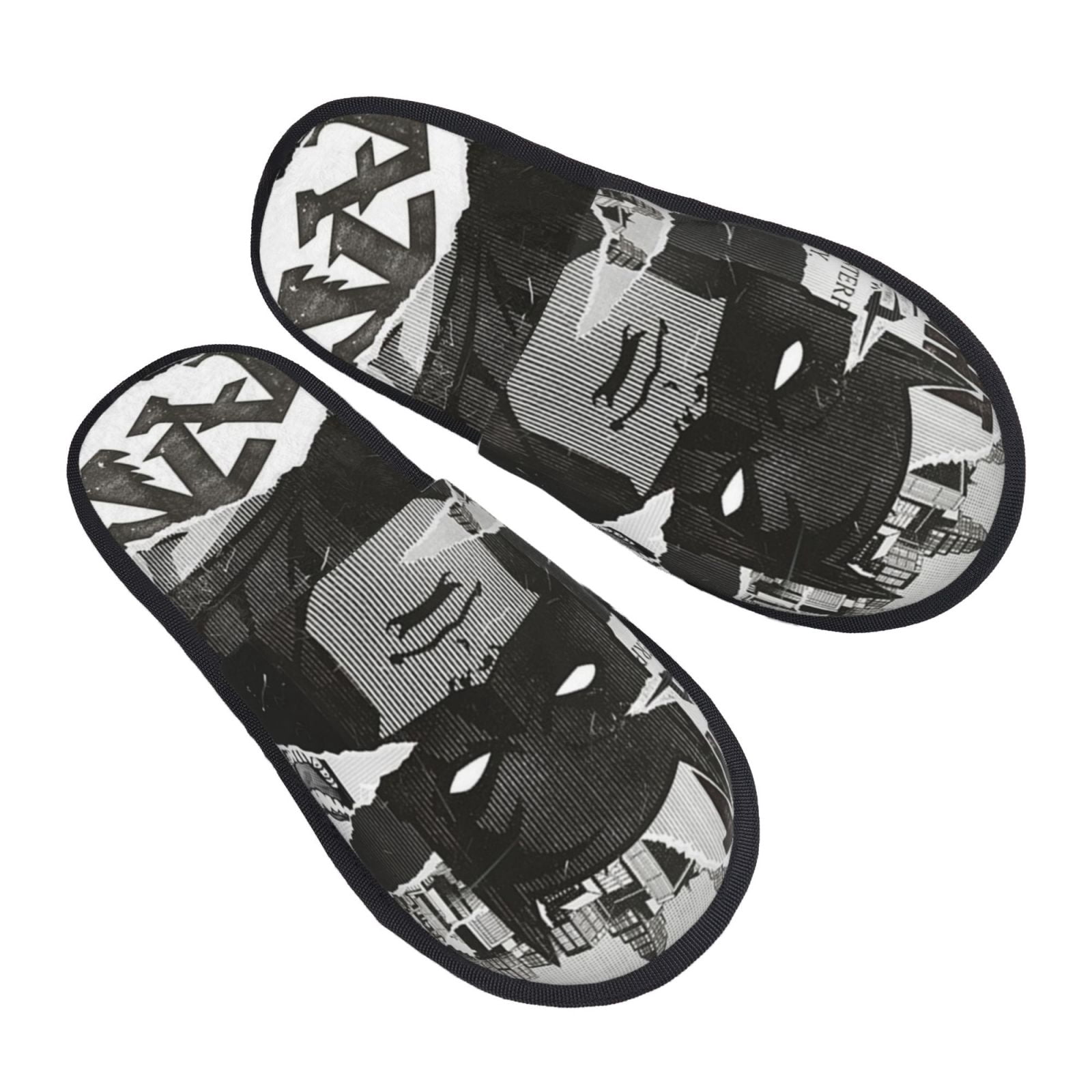 Bat-,Menn House Slippers For Women Men Indoor Outdoor-Cute Cotton ...