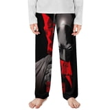Bat-,Menn Pajama Pants Cartoon Casual Lounge PJ Bottoms with Pockets ...