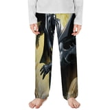 Bat-,Menn Pajama Pants Cartoon Casual Lounge PJ Bottoms with Pockets ...