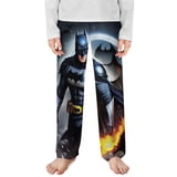 Bat-,Menn Pajama Pants Cartoon Casual Lounge PJ Bottoms with Pockets ...