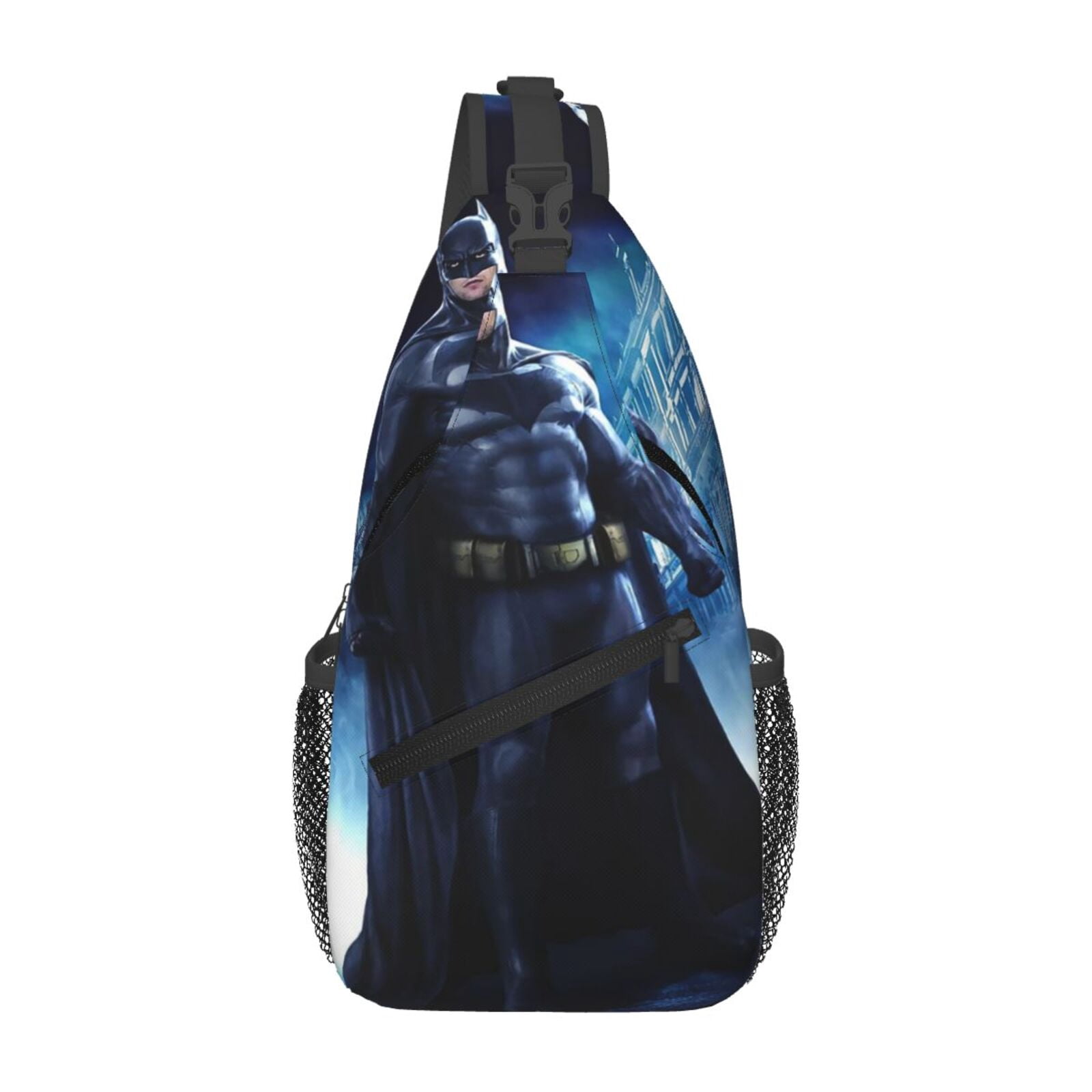 Bat-,Menn Sling Backpack Cartoon Crossbody Bag Travel Hiking Backpack ...