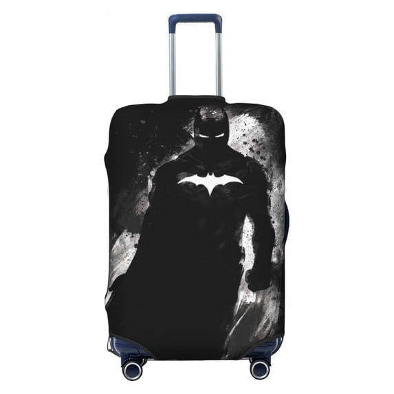 Bat-,Menn Travel Luggage Cover Washable Suitcase Cover Fashion Stretch ...