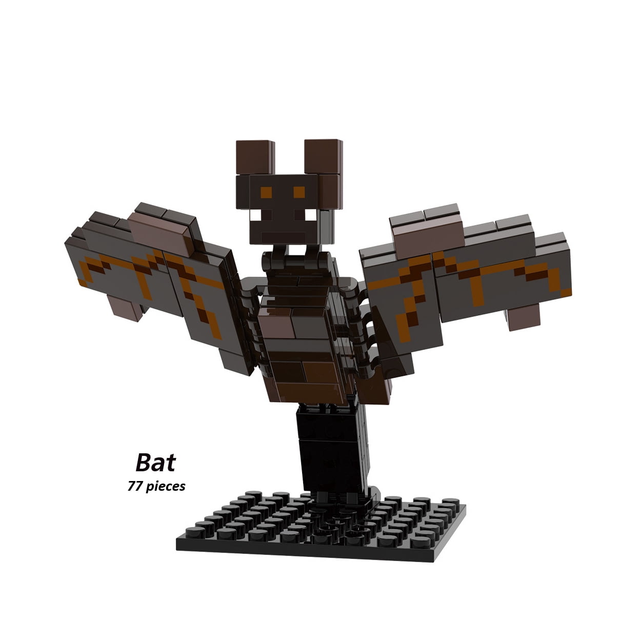 toybuy Bat Minecraft Building Block Figure, 77 Pcs, New and Sealed ...