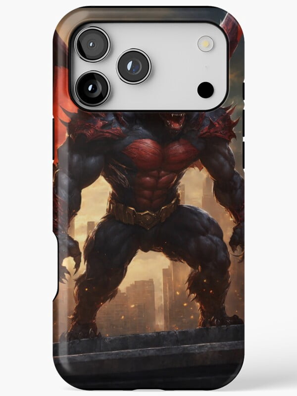 Bat Monster H224, Case for iPhone 17 16 15 14 13 12 11 Pro Max ...