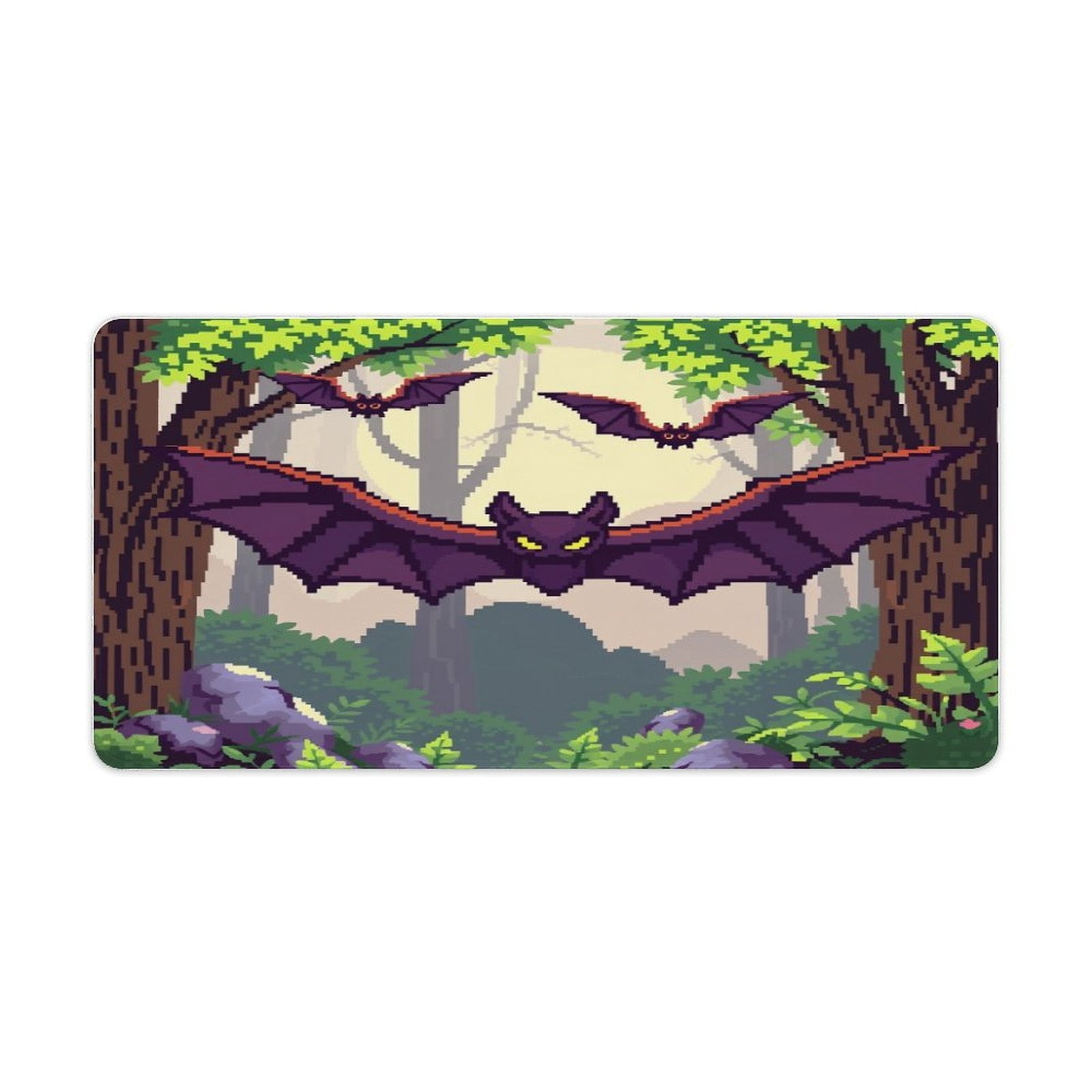 Bat Mouse Pad Large Office Carpet Mouse Mats Gamer Rug Desk Accessories ...