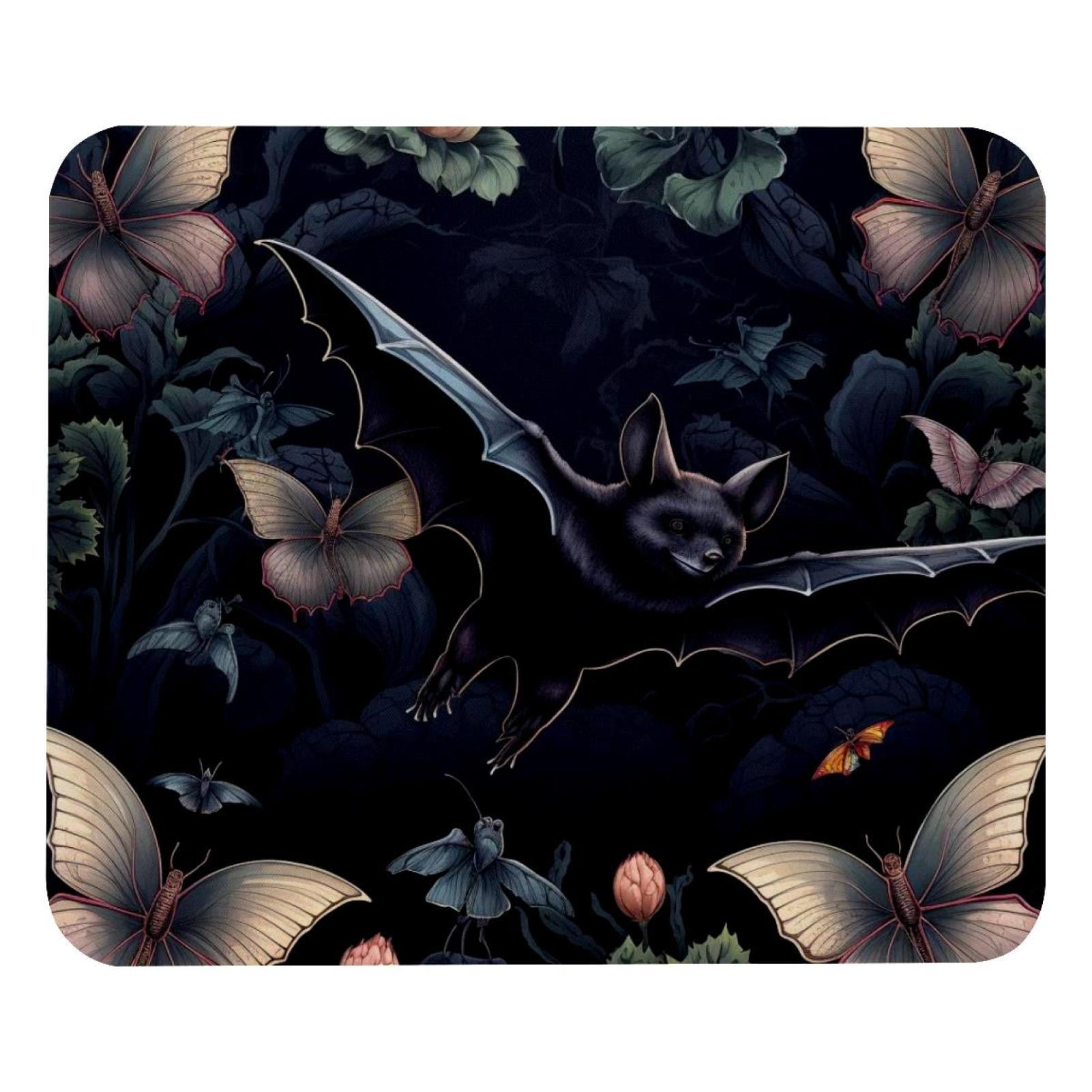 Bat Mouse Pad for Wireless Mouse Home Office Desk Laptop with Rubber ...