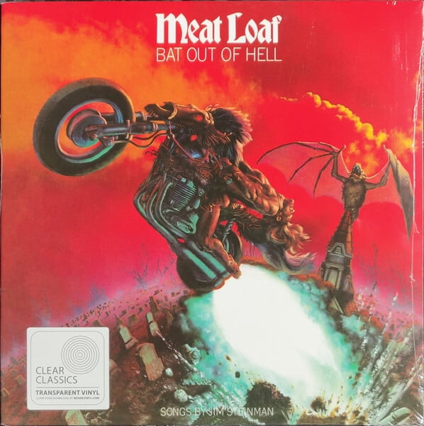 Meat Loaf - Bat Out Of Hell Clear Classic LP Vinyl Record - Walmart.com