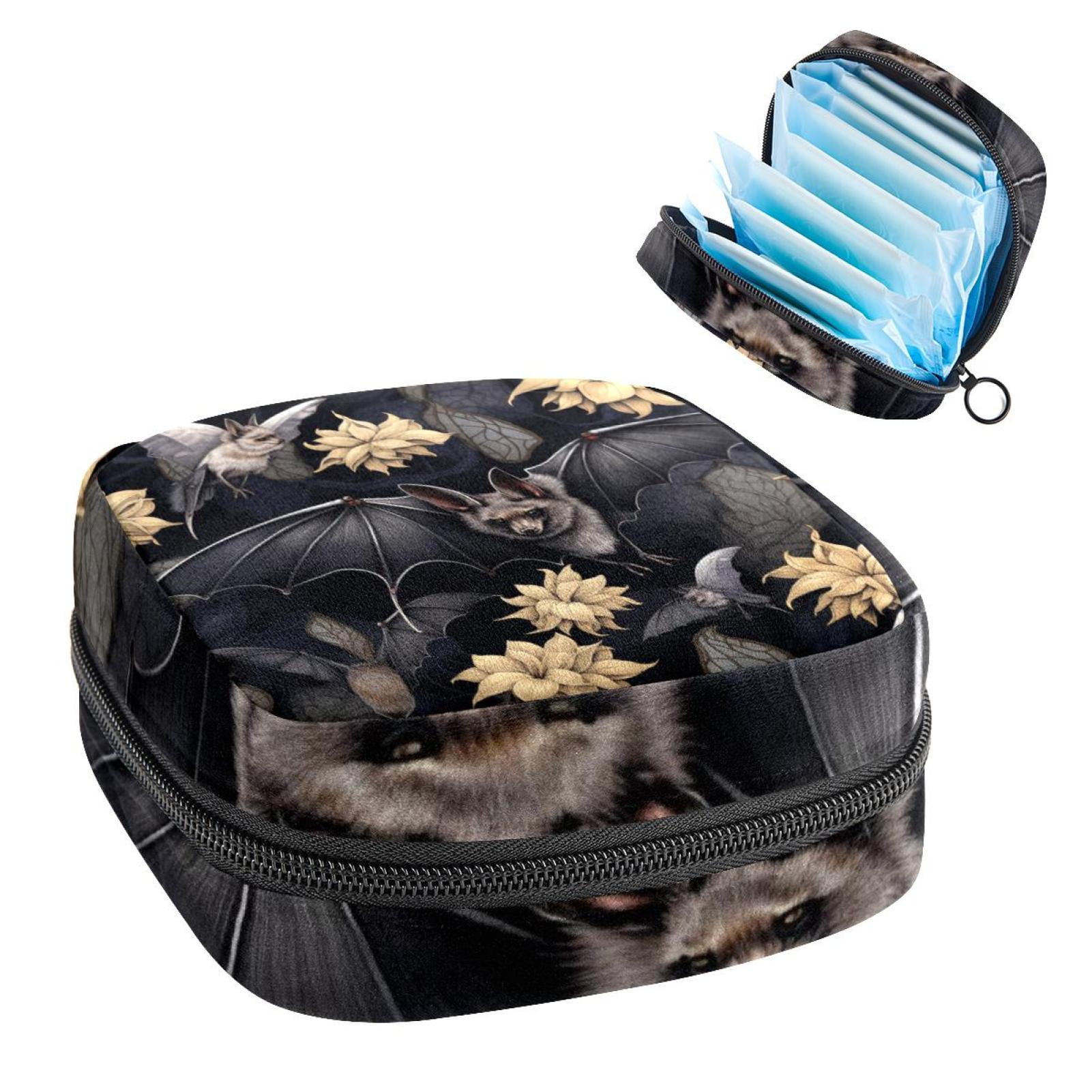 Bat Pad Bag Period Pouch Travel Pouch Women Small Stationary Pouch with ...