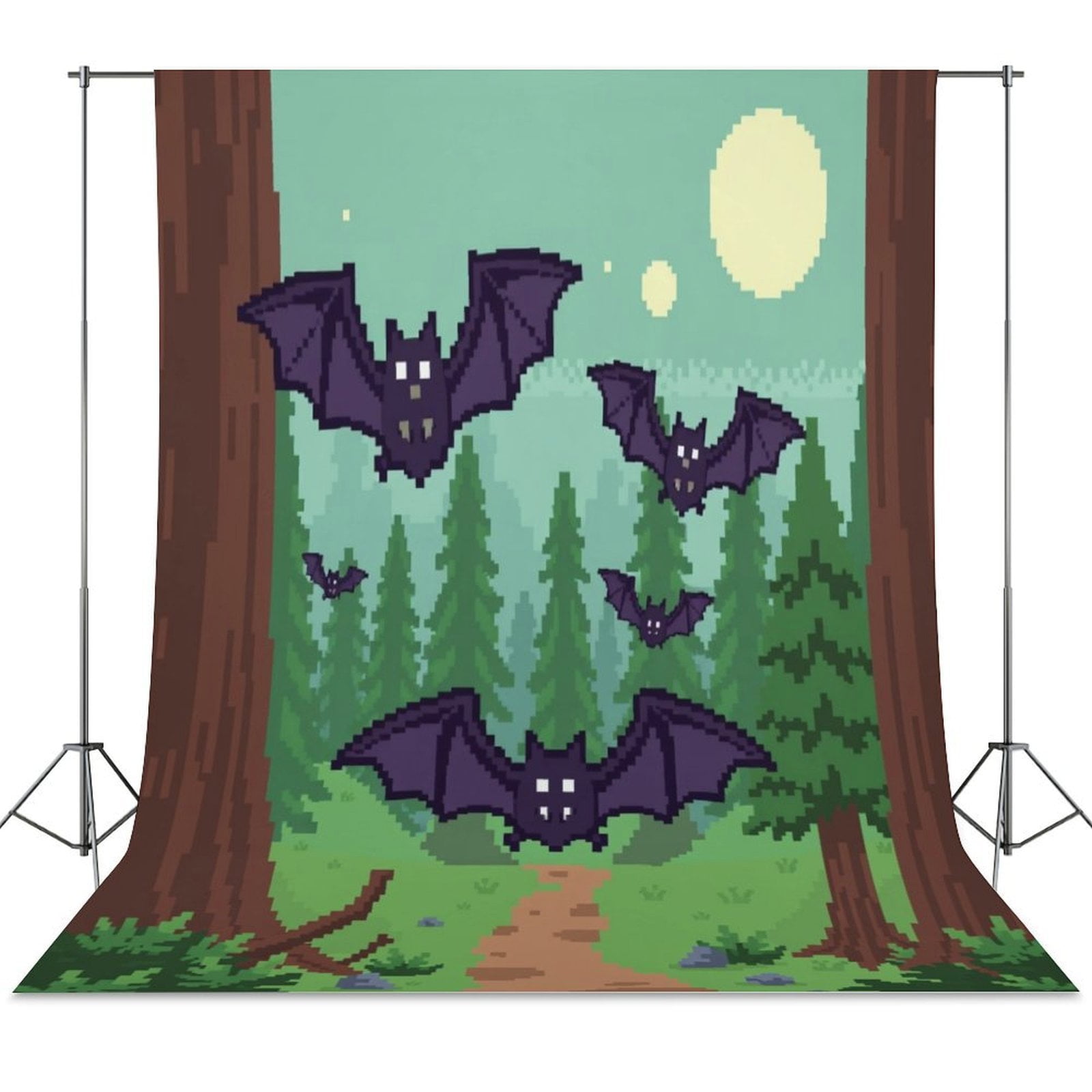 Bat Party Backdrop Birthday Decoration Backgrounds for Photographs ...