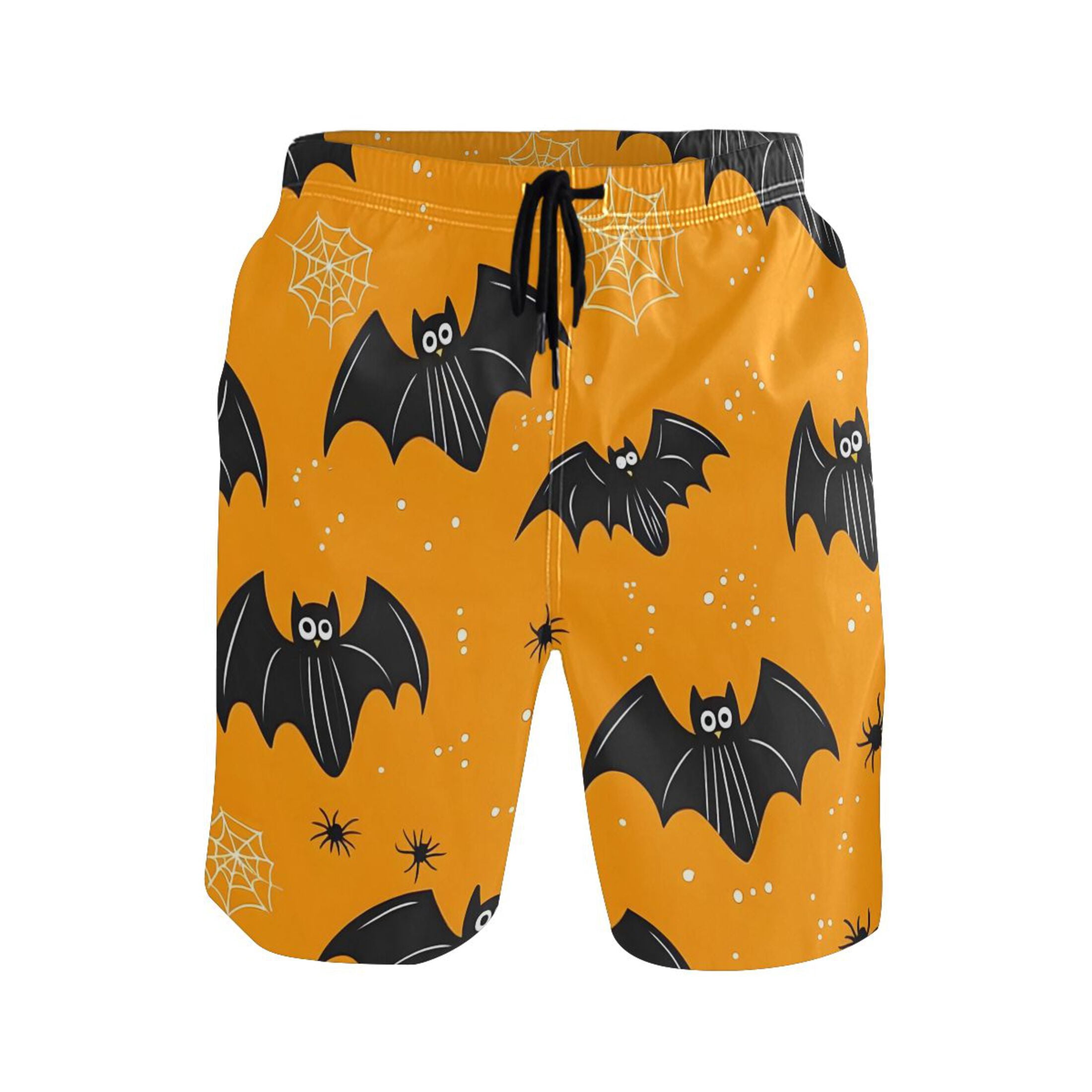 Bat Pattern Mens Swim Trunks Quick Dry Board Shorts Breathable Fit ...