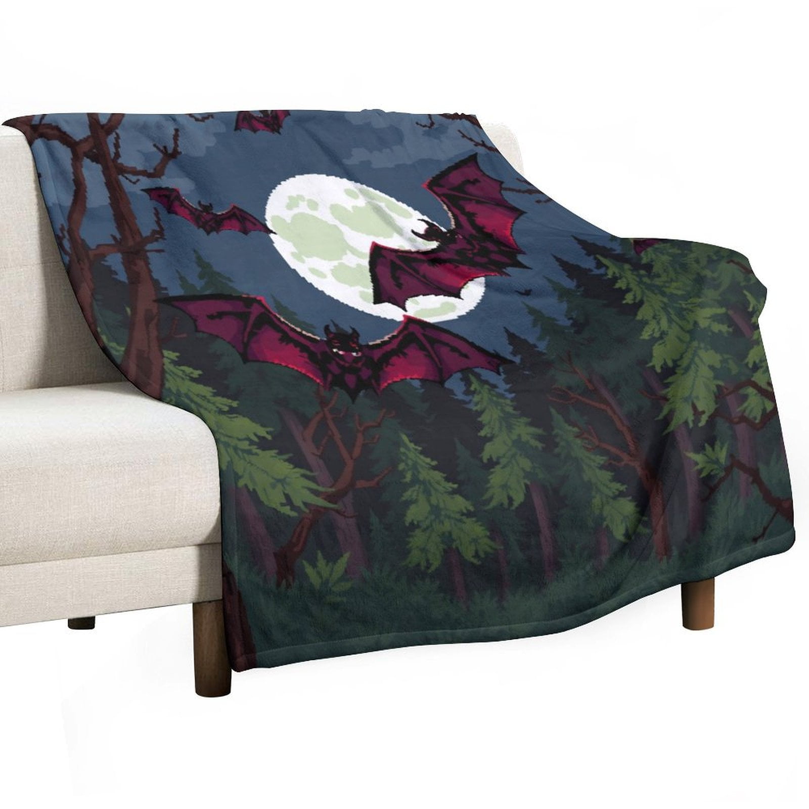 Bat Plush Throw Blankets Cartoon Cute Blanket for Bedding Outdoor ...