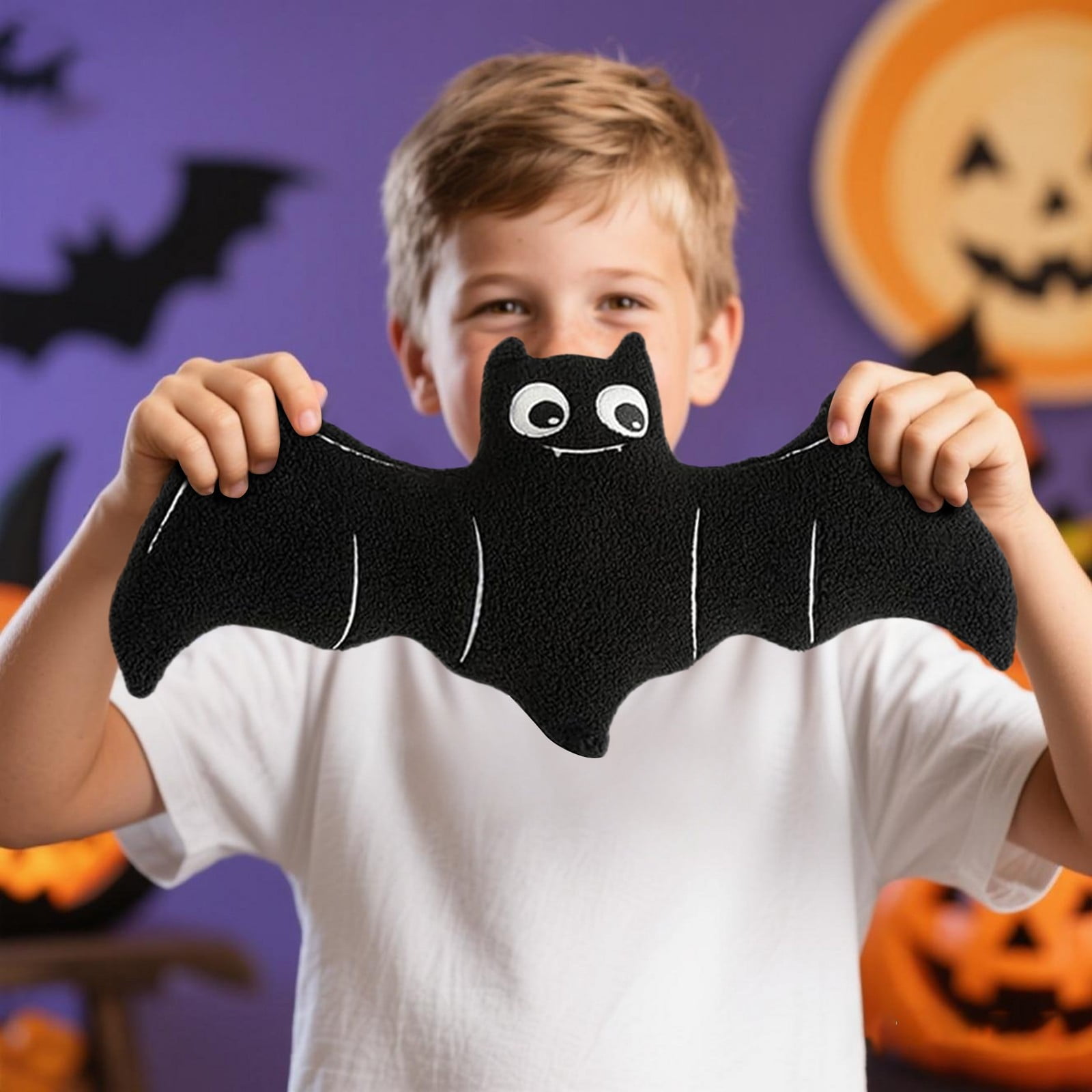 Bat Plush Toys, Creepy Goth Bat Stuffed Animal Lifelike Bats Plushie ...