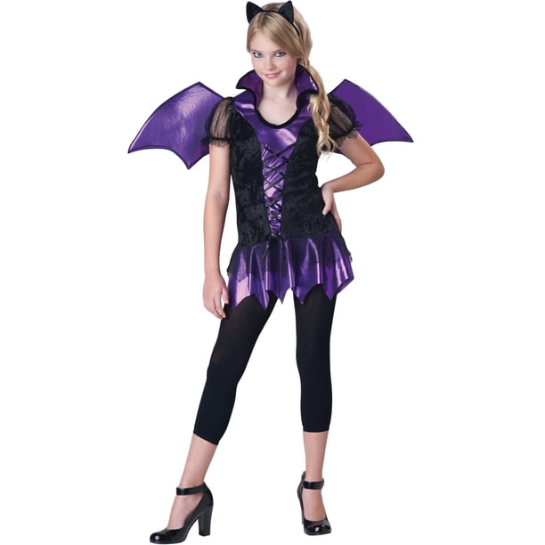 Bat Reputation Costume Dress Tween - Walmart.com