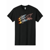 Bat Rocket Adventure Sci-Fi Space Flight Fantasy Aerospace Unisex T ...