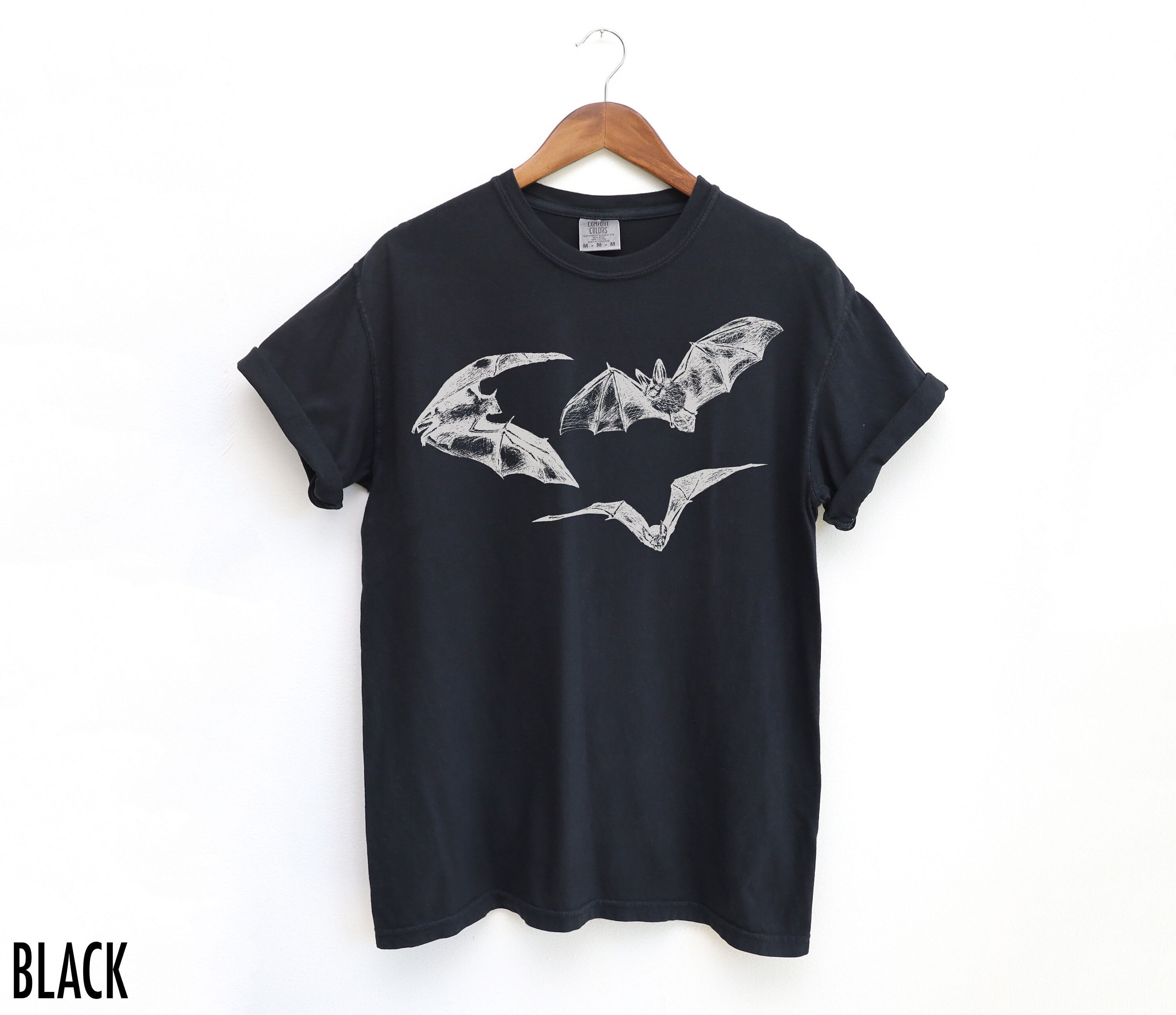 Bat Shirt, Halloween Shirt, Halloween Bats, Flying Bats, Spooky ...
