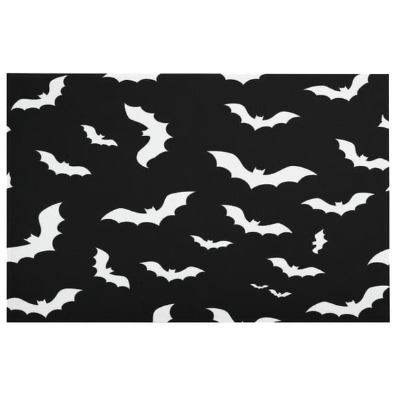 Bat Silhouette Pattern Adult Home Decor Bedroom Living Room Crystal ...