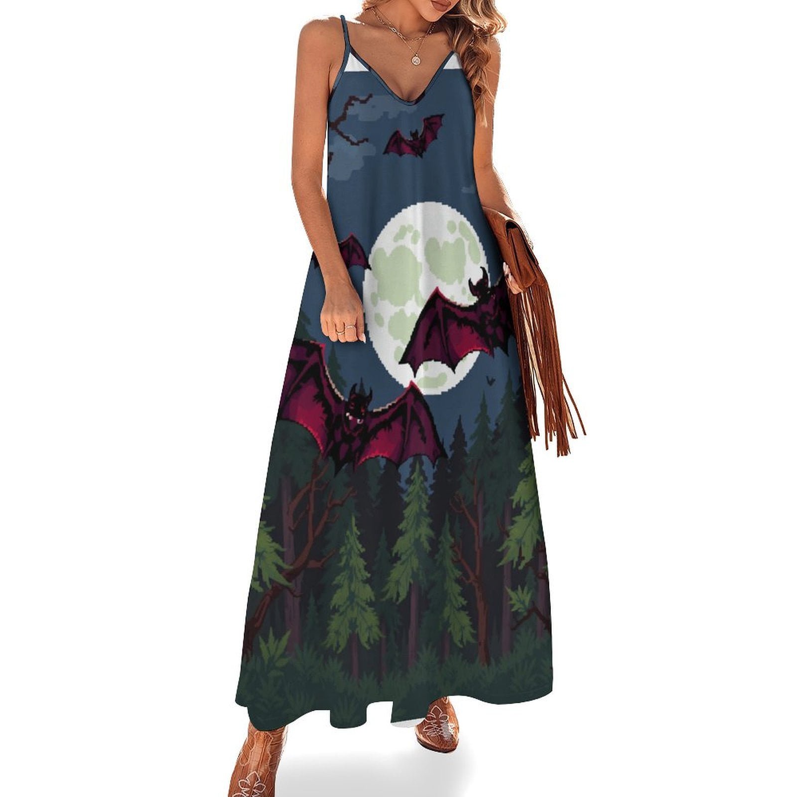 Bat Sleeveless Dress Dresses for Women 2025 Luxury Designer Party ...