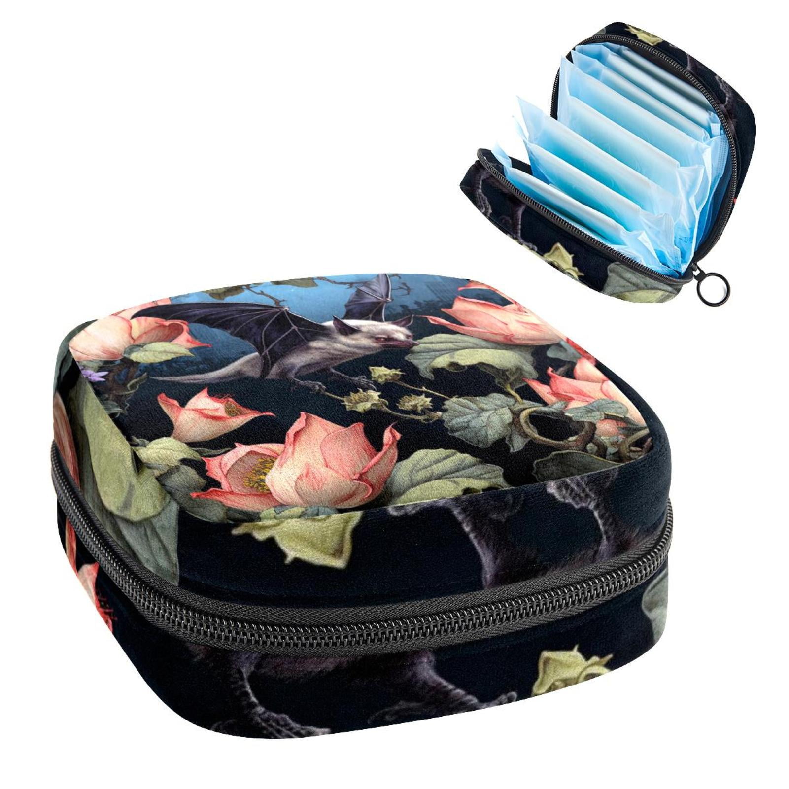 Bat Small Bag Period Pouch Small Wire Pouch Zipper Pencil Case Pouch in ...