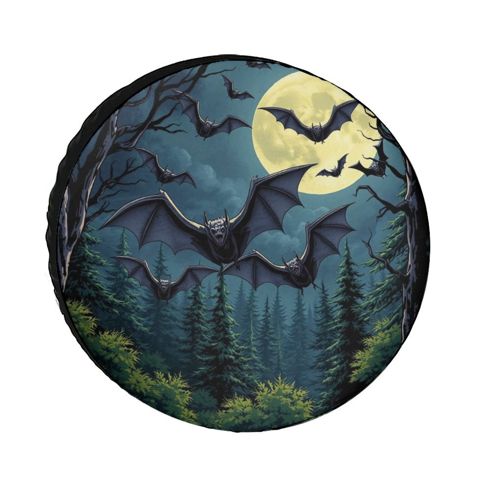 Bat Spare Tire Cover Universal Waterproof Dust Proof Wheel Covers Fit ...