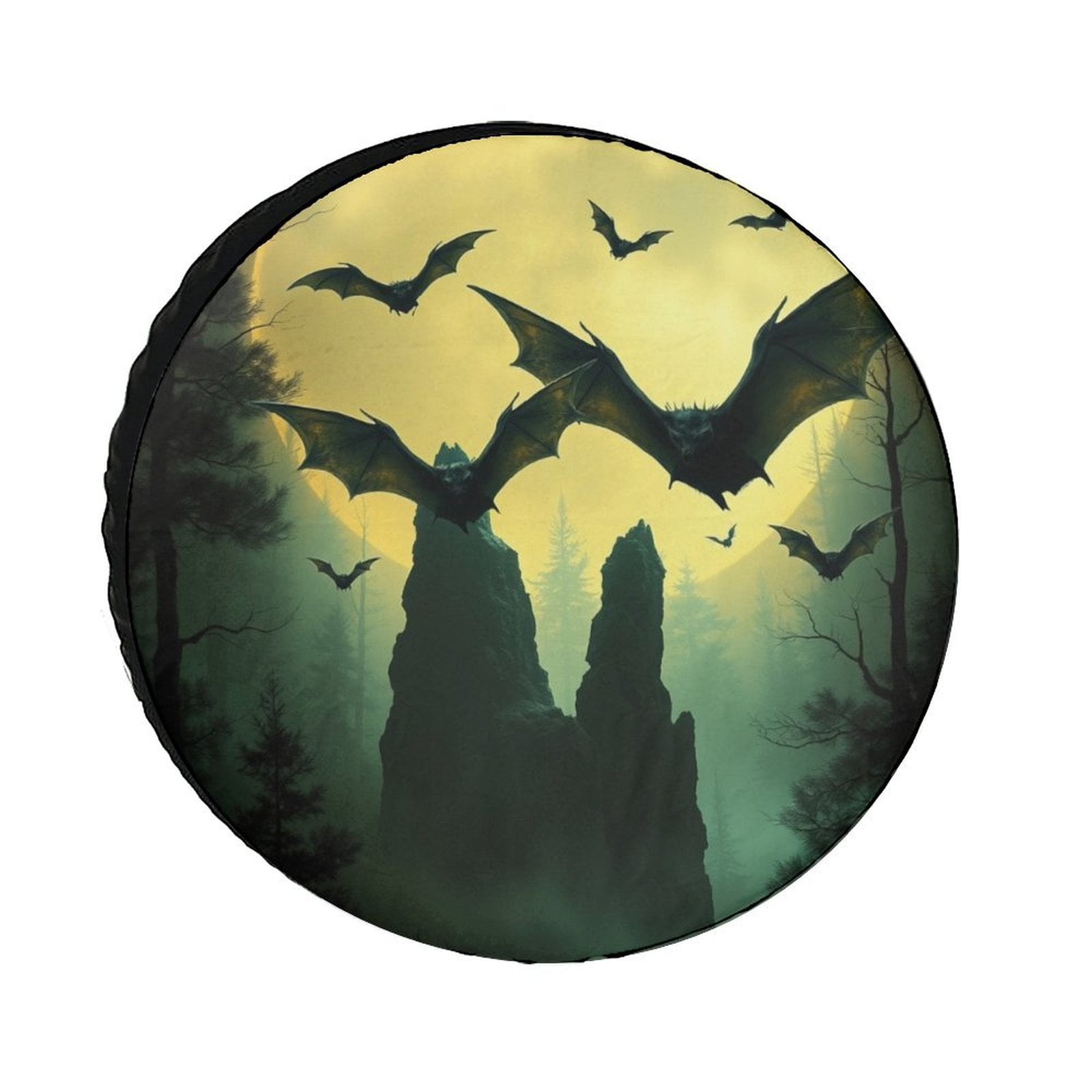 Bat Spare Tire Cover Weatherproof Wheel Camper Protectors Universal Fit ...