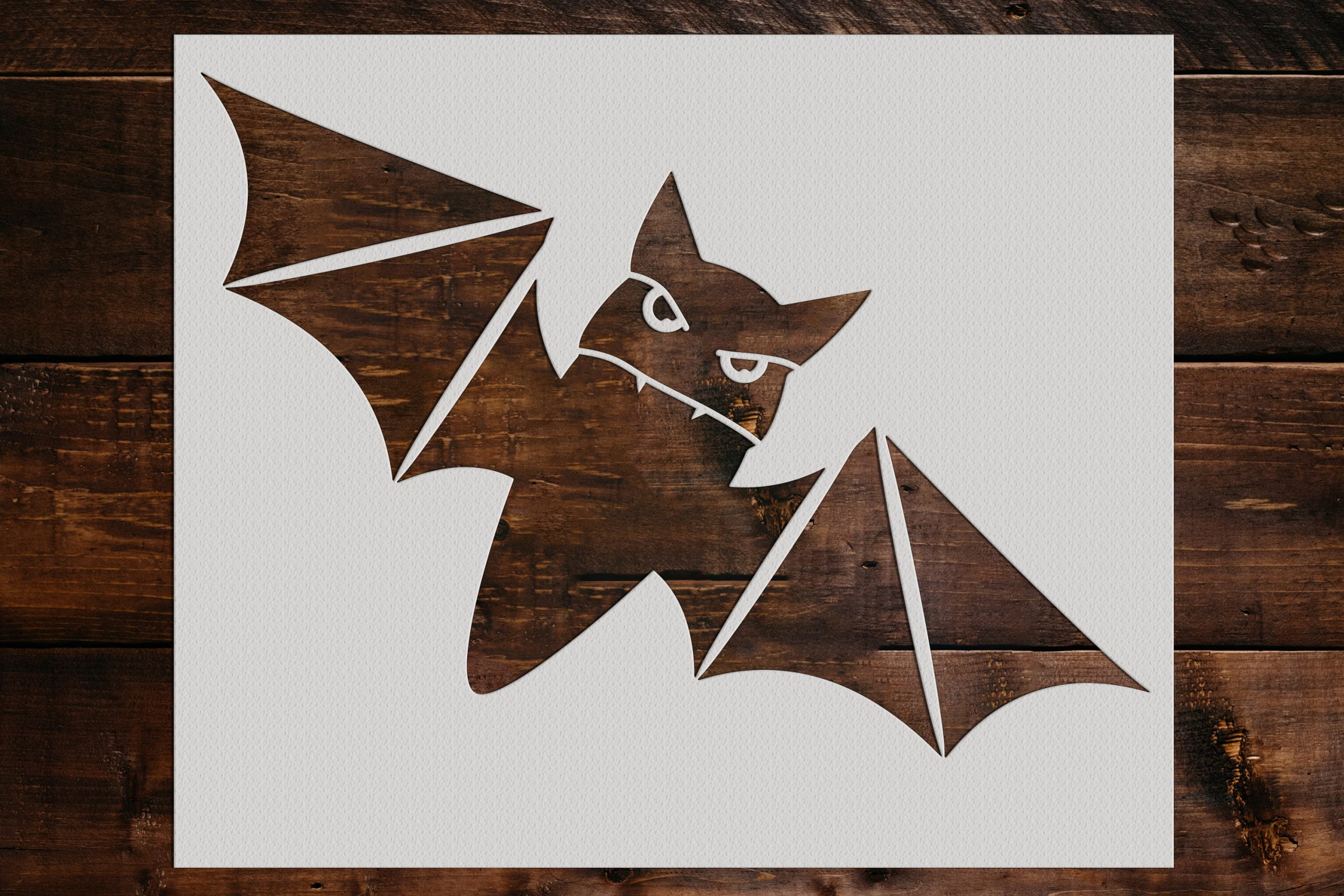 Bat Stencil - Art and Wall Stencil (36"x60") - Walmart.com