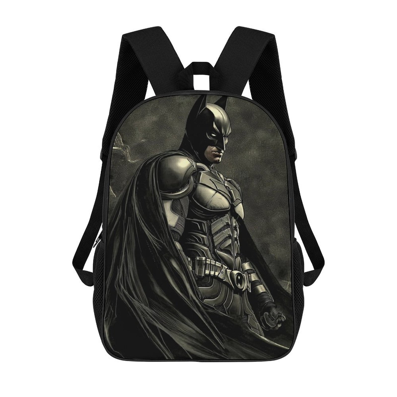 Bat Super Hero Batman 17 Inch Shoulder Backpack,Simple Sch-oo L Bag ...