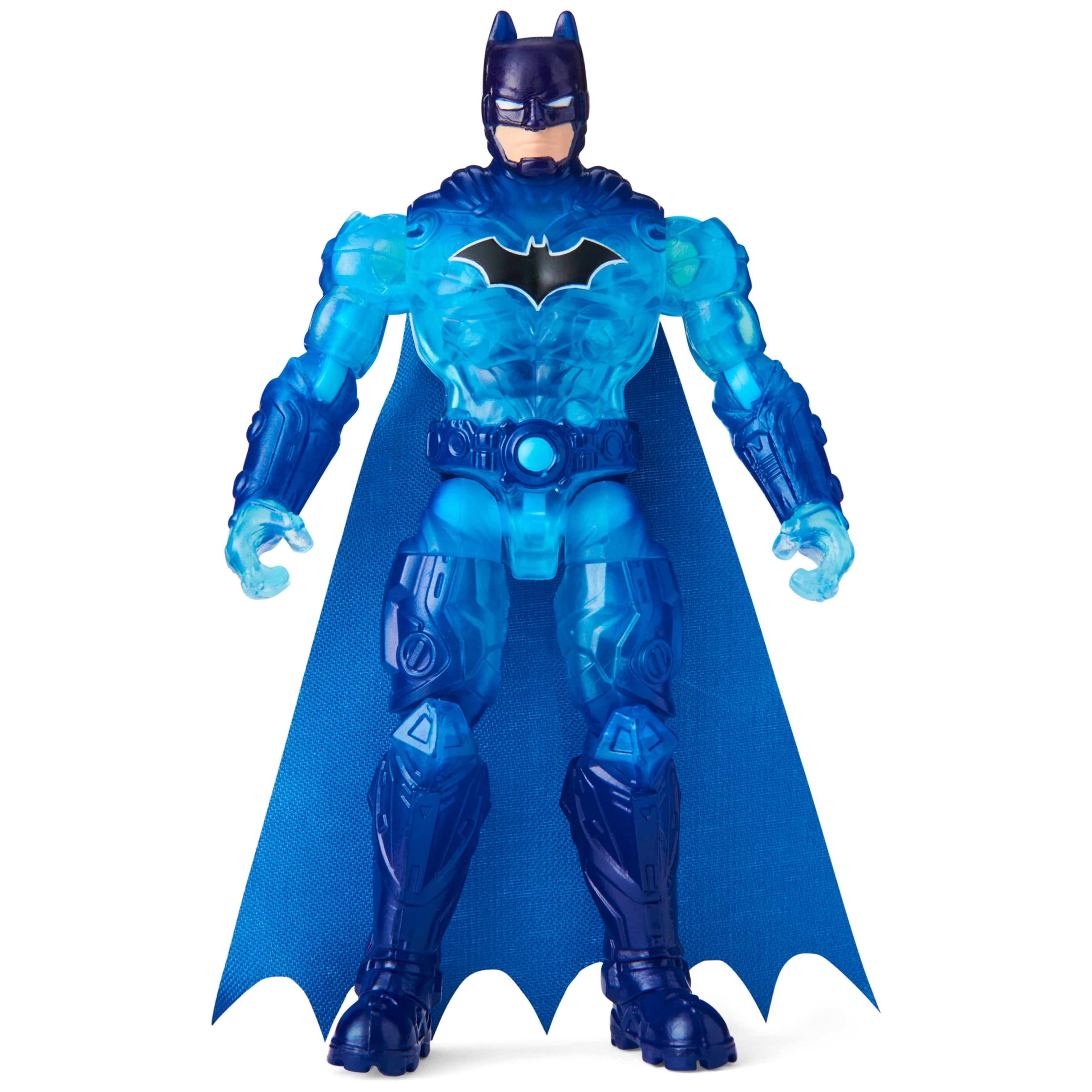 Bat-Tech Batman 4-inch Action Figure with 3 Mystery Accessories, for ...
