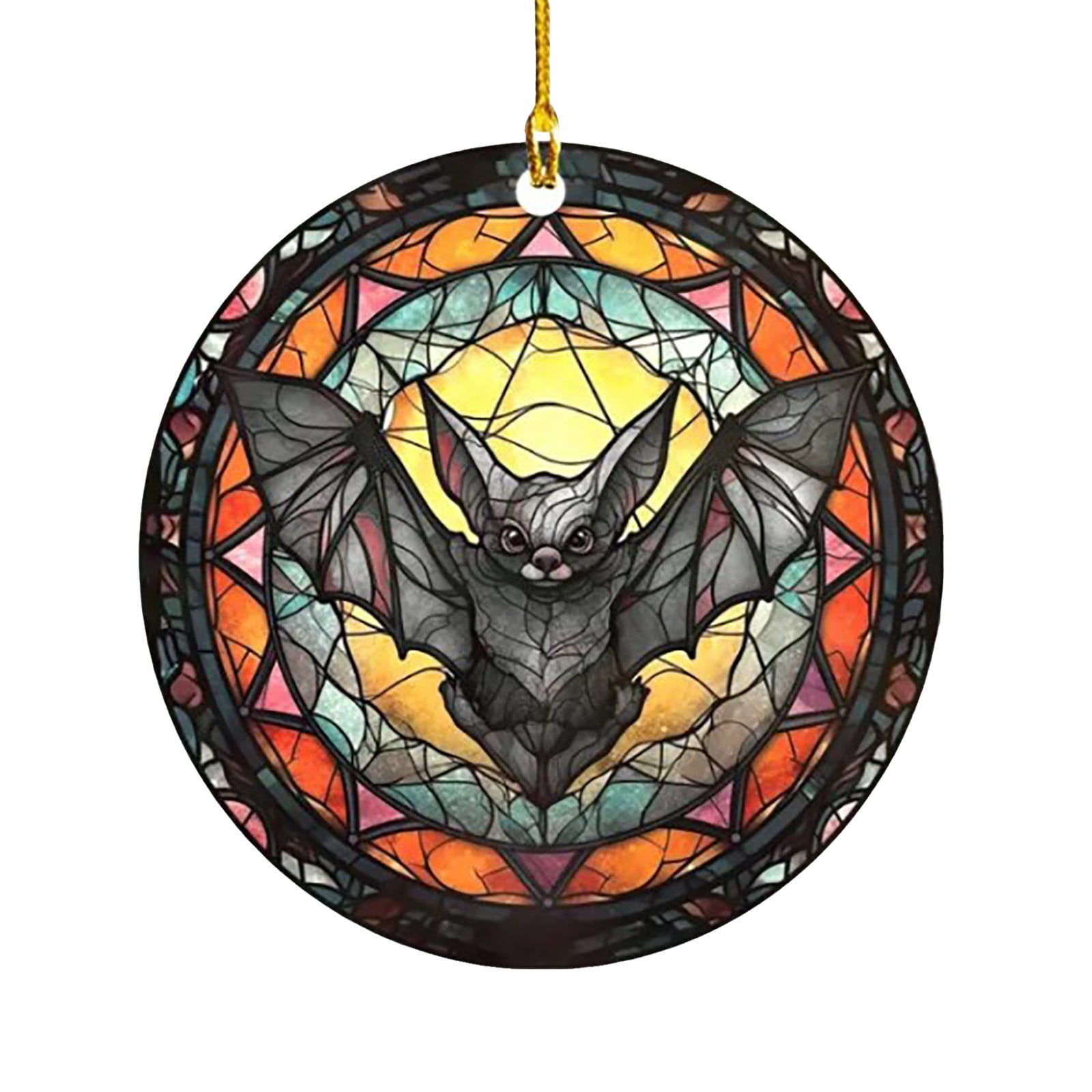 Bat Themed Acrylic Panel: A Mysterious And Enchanting Ornament For The ...