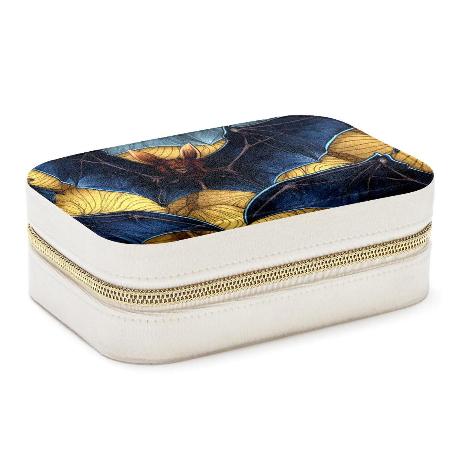 Bat Velvet Portable Jewelry Box with Removable Compartment - Ultimate ...