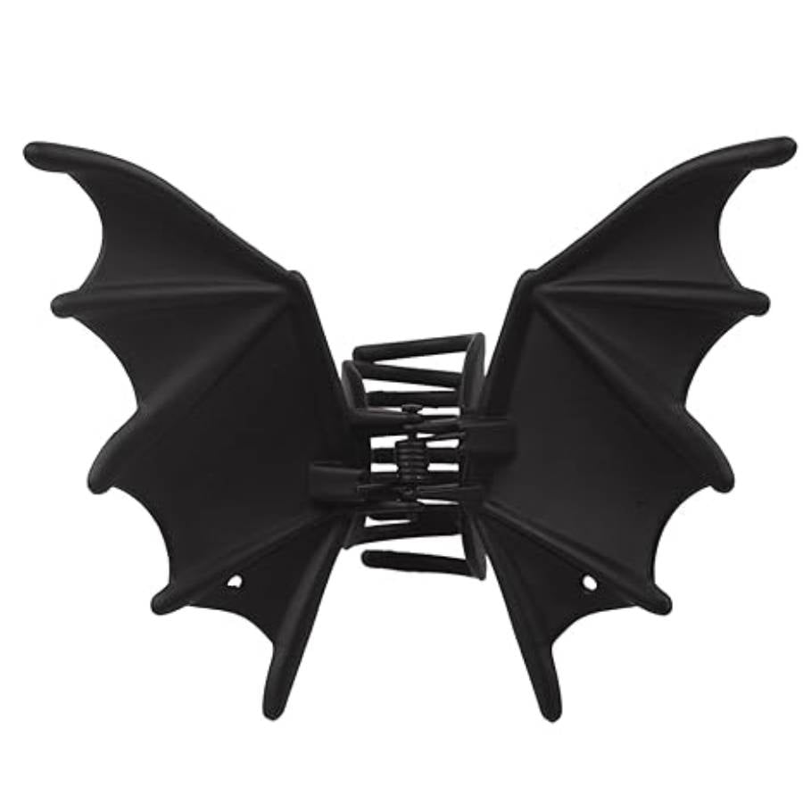 Bat Wing Hair Claw Clip, Black Gothic Halloween Hair Jaw Clip for Women ...