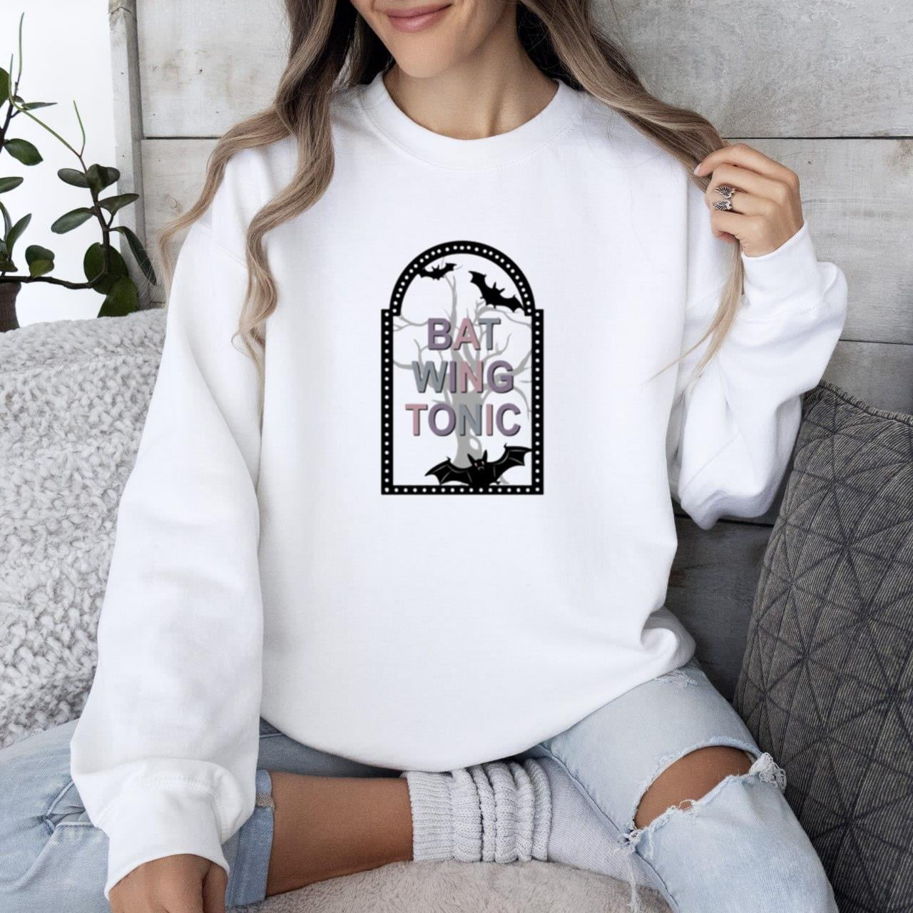 Bat Wing Tonic Funny Creepy Halloween Potion Label Graphic Design ...