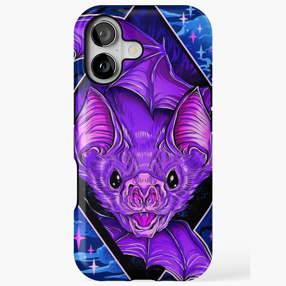 Bat Wings Gothic Style Universal Phone Case for iPhone 11–17 Pro Max ...