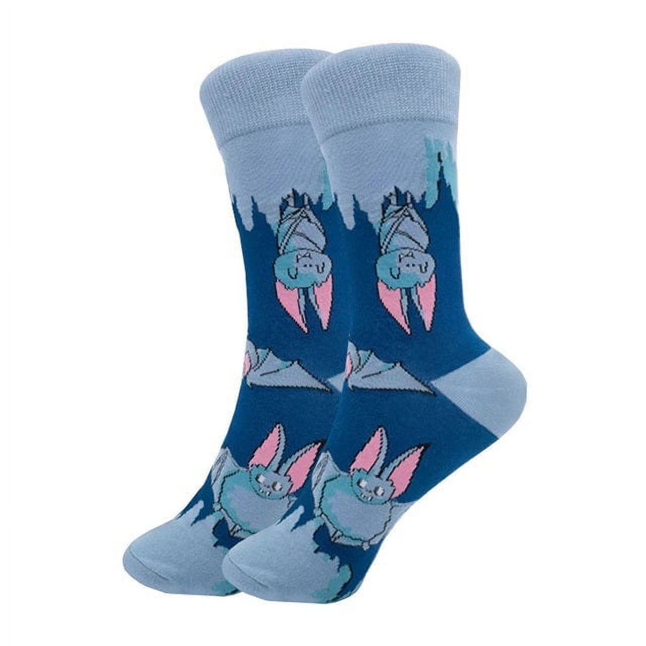 Bat in a Cave Socks from the Sock Panda (Adult Medium - Women's Shoe ...